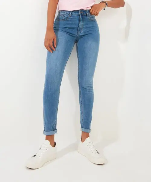 JOE BROWNS Stretch Denim Slim Straight Jeans - Light Blue