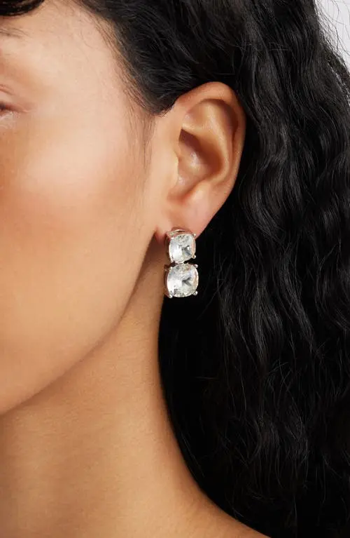 KENNETH JAY LANE Crystal Drop Earrings