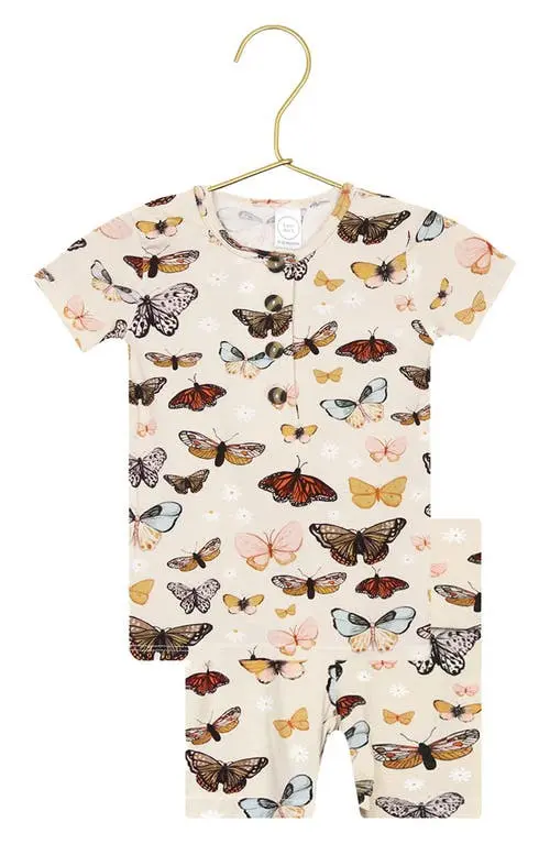 LOU LOU AND COMPANY Floral Print Henley And Shorts Set - Amelia