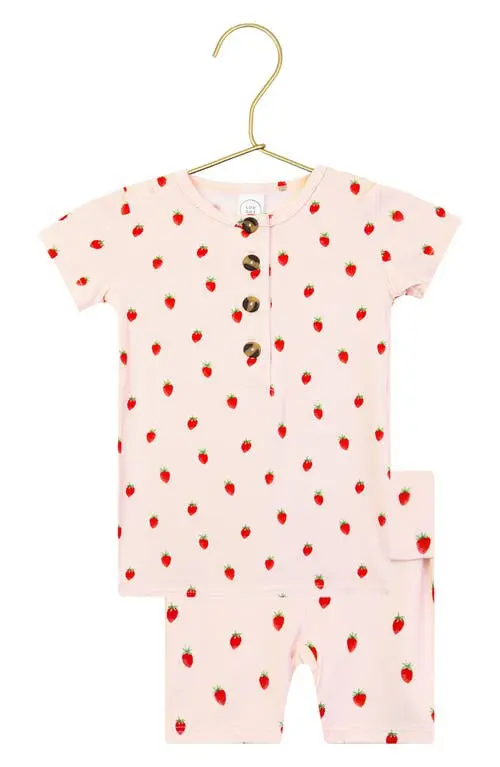 LOU LOU AND COMPANY Floral Print Henley And Shorts Set - Junie