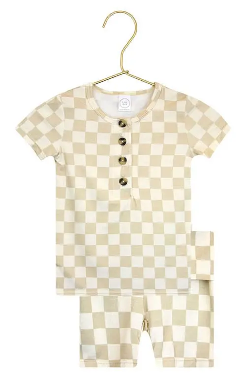 LOU LOU AND COMPANY Striped Henley And Shorts Set - Austin