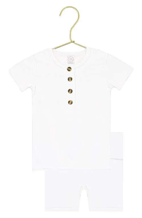 LOU LOU AND COMPANY Striped Henley And Shorts Set - Finley