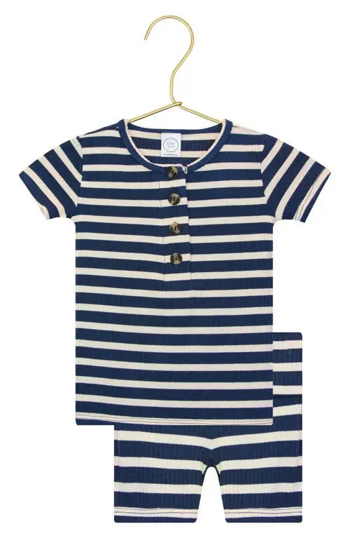 LOU LOU AND COMPANY Striped Henley And Shorts Set - Jack