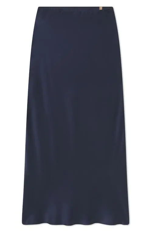 Lunya Washable Silk Bias Maxi Skirt