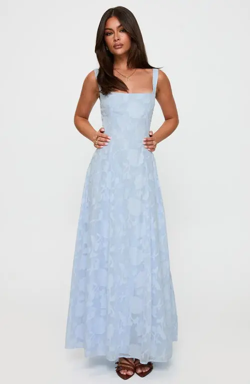 Princess Polly Margaux Floral Burnout Gown