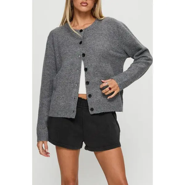 Princess Polly Better Than Fiction Cardigan