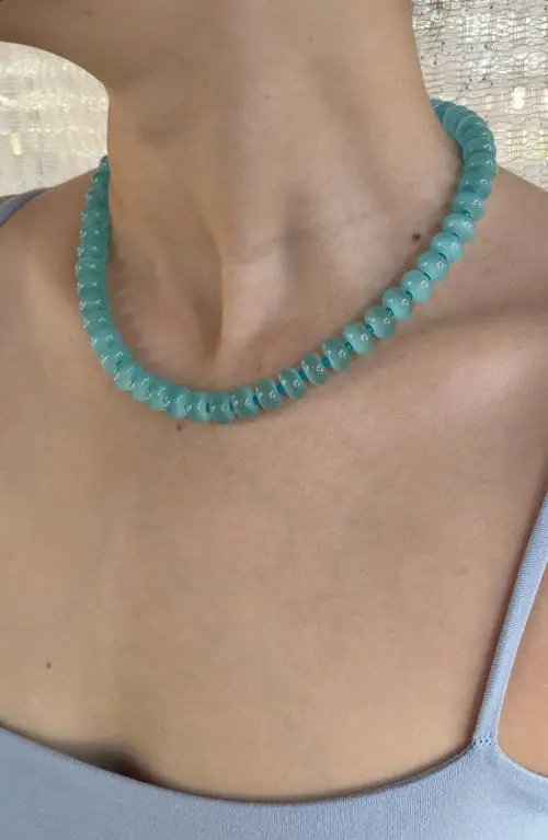 MACRAE & CO. Beaded Stone Necklace