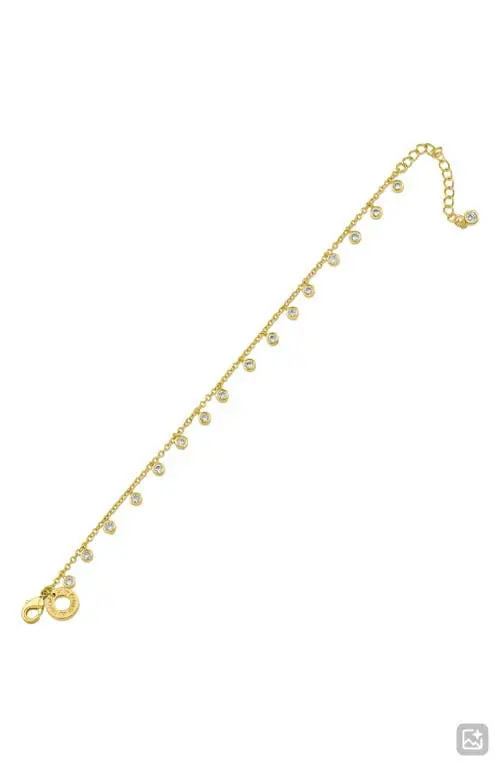 CZ BY KENNETH JAY LANE Cubic Zirconia Charm Bracelet