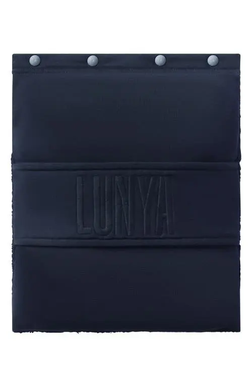Lunya Silksweats Travel Blanket - Deep Blue