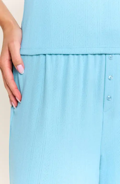 Honeydew Intimates Blissful Pointelle Pajamas - Ocean