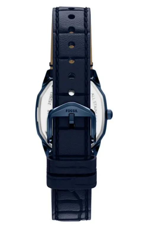 Fossil Harlow Octagonal Case Strap Watch