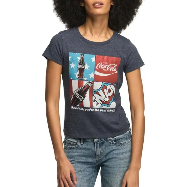 Lucky Brand Coca-cola Americana Graphic T-shirt