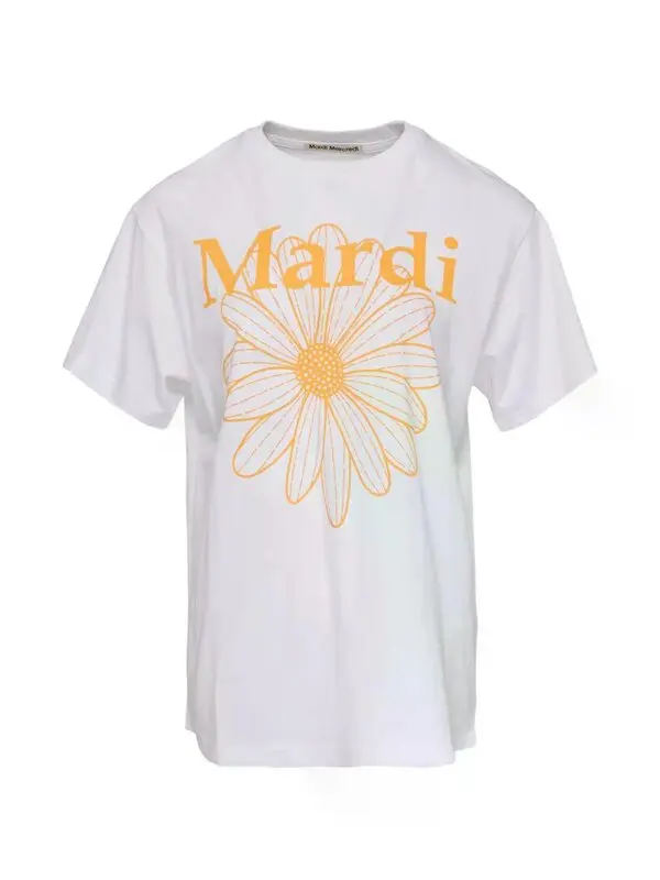 Mardi Mercredi Flower Print T-shirt