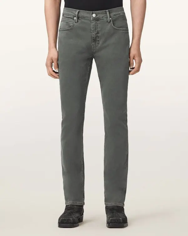 ALLSAINTS Sid Skinny Denim Jeans - Grey