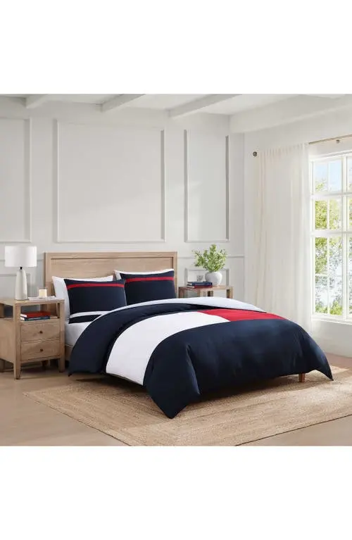 Tommy Hilfiger Iconic Anniversary Seersucker Comforter & Pillow Shams Set
