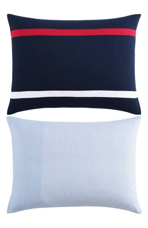 Tommy Hilfiger Iconic Anniversary Seersucker Comforter & Pillow Shams Set