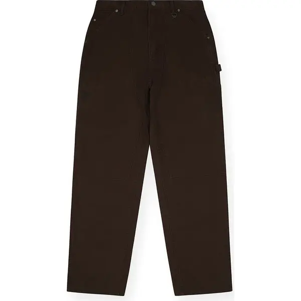 PAPER PLANES Script Logo Cotton Canvas Carpenter Pants
