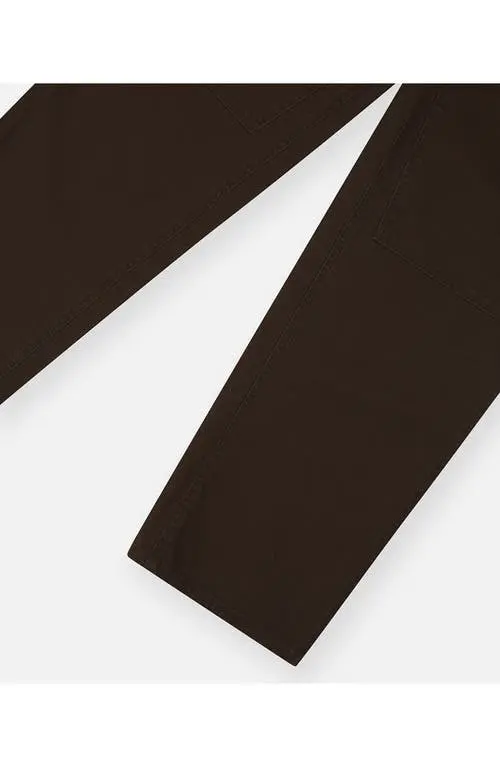 PAPER PLANES Script Logo Cotton Canvas Carpenter Pants