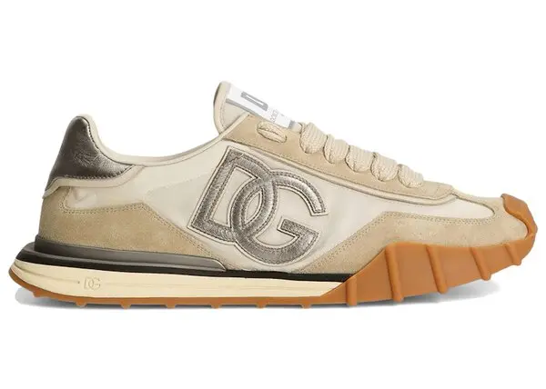 Dolce & Gabbana Dg Athletic Sneakers - Ivory/silver