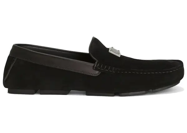 Dolce & Gabbana Split Calfskin Loafers - Black