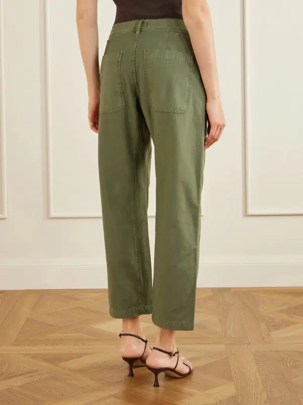 Citizens Of Humanity Winslow Utility Cotton Straight-leg Pants - Green