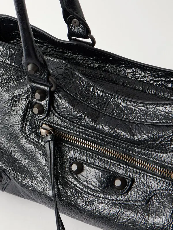 Balenciaga Le City East-west Leather Shoulder Bag