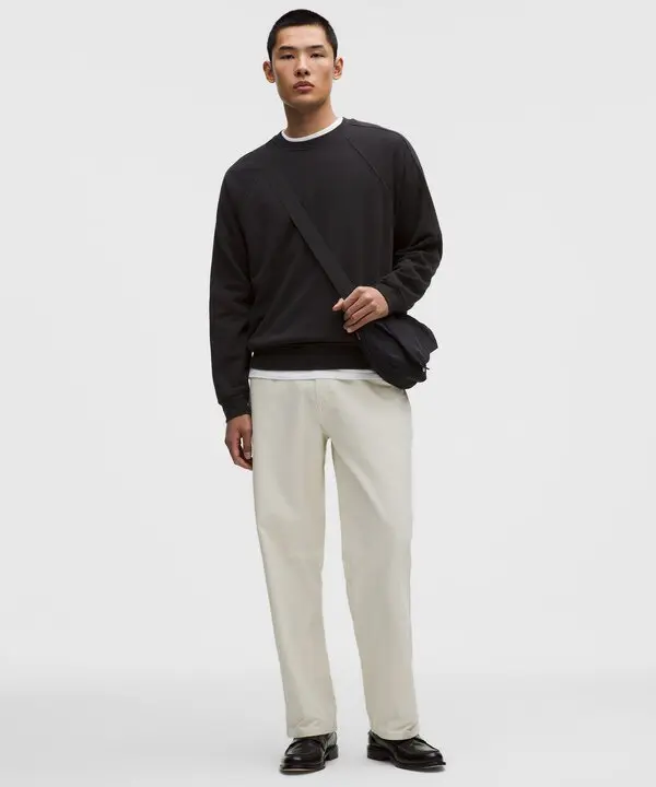 Lululemon French Terry Crewneck Sweatshirt - Black