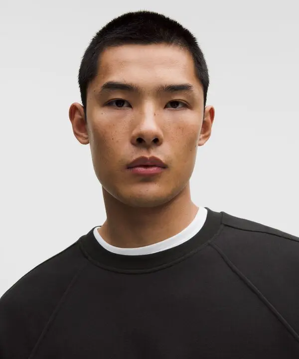 Lululemon French Terry Crewneck Sweatshirt - Black