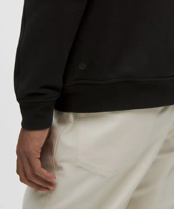 Lululemon French Terry Crewneck Sweatshirt - Black