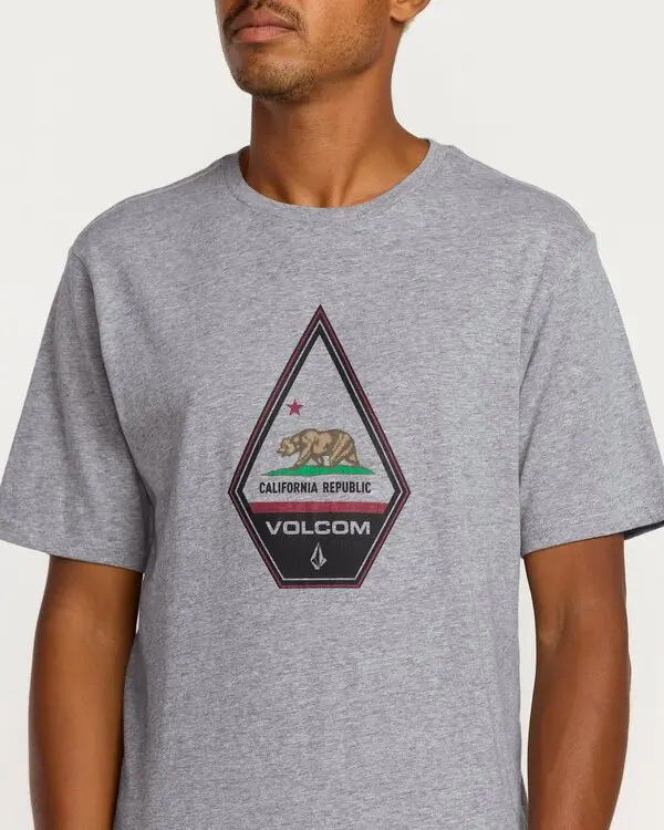 Volcom Californeye Tee - Heather Grey