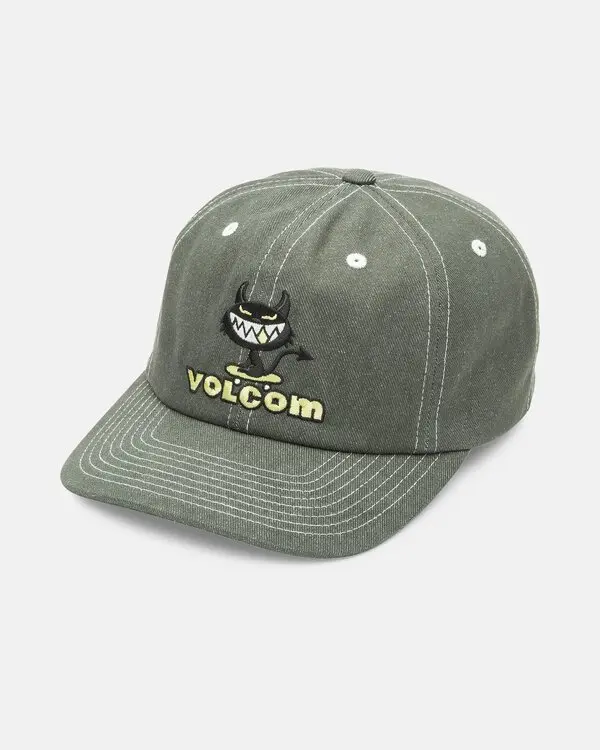 Volcom Chops Adjustable Cap - Wintermoss
