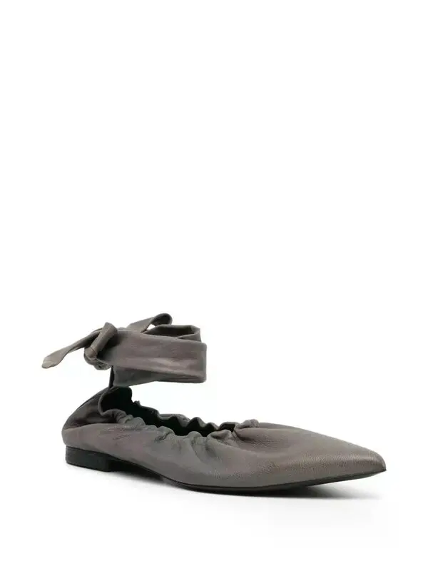UMA WANG Bow Detail Pumps
