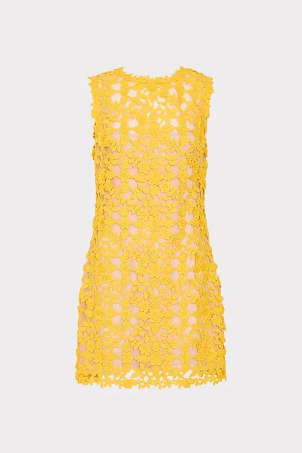 MILLY Ivette Lace Mini Dress