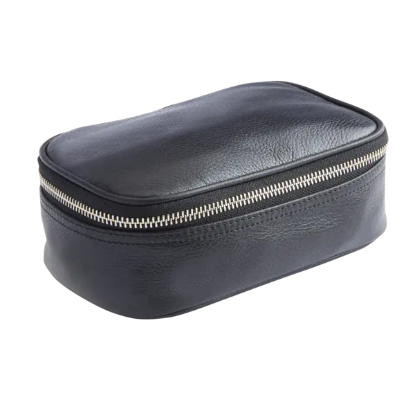 ROYCE NEW YORK Tech Accessory Cord Organizer Case - Black