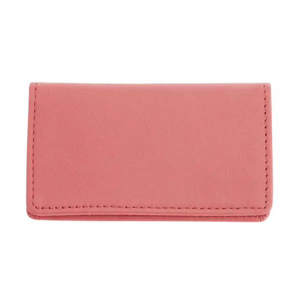 ROYCE NEW YORK Business Card Case - Red