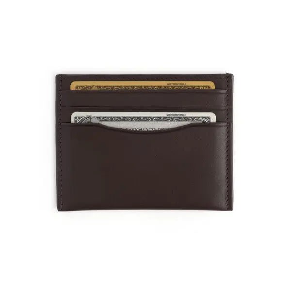 ROYCE NEW YORK Rfid Blocking Slim Card Holder Wallet - Coco
