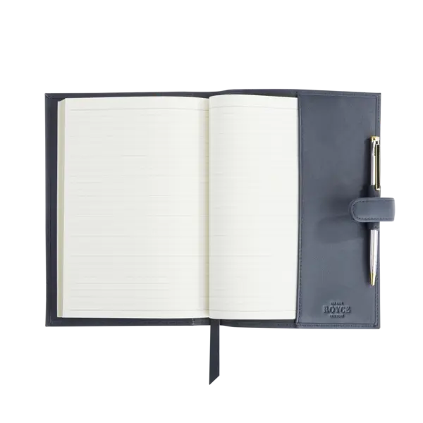 ROYCE NEW YORK Executive Refillable Journal - Blue