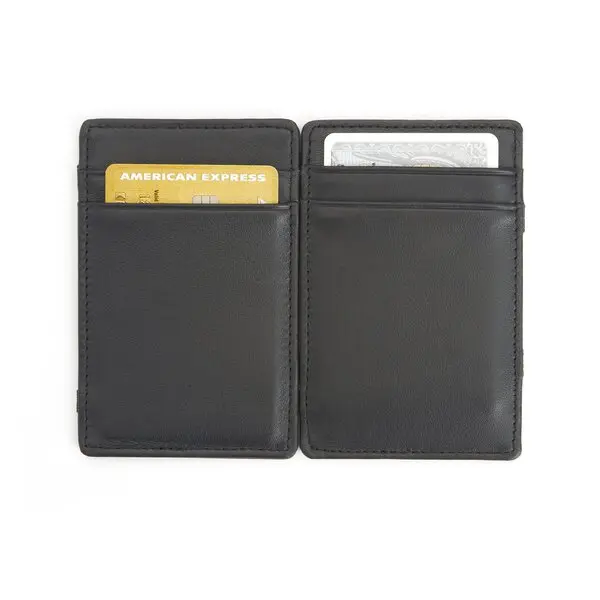 ROYCE NEW YORK Minimalist Magic Wallet - Black