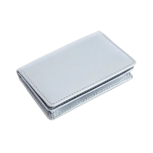 ROYCE NEW YORK Business Card Holder - Silver