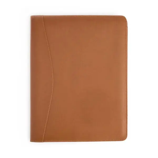 ROYCE NEW YORK Executive Writing Padfolio - Tan