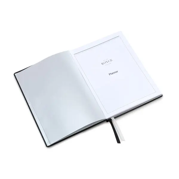 ROYCE NEW YORK 2026 Calendar Weekly Planner Refill Insert - Black