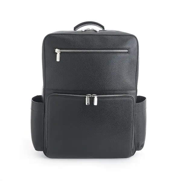ROYCE NEW YORK 13" Laptop Executive Travel Backpack - Black