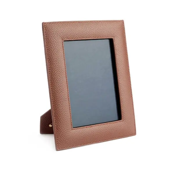 ROYCE NEW YORK 5" X 7" Leather Picture Frame - Tan