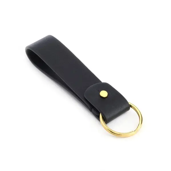 ROYCE NEW YORK Classic Valet Keychain - Black
