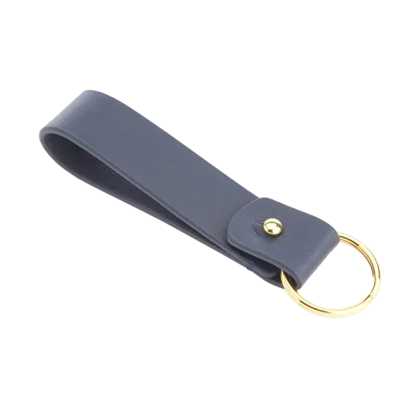 ROYCE NEW YORK Classic Valet Keychain - Blue