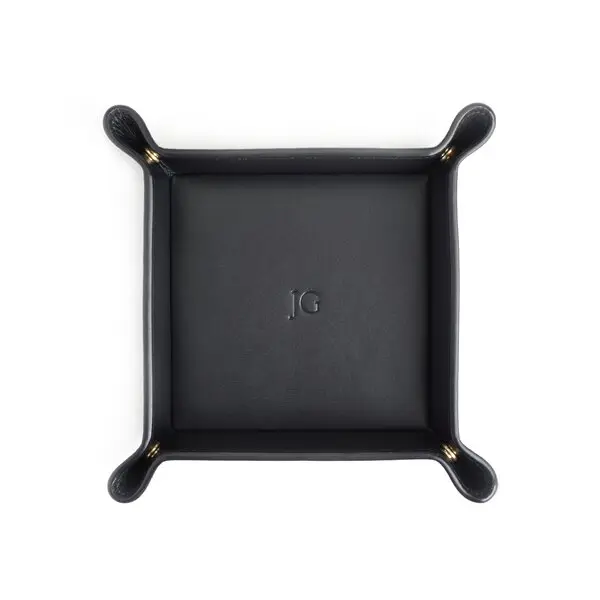 ROYCE NEW YORK Catchall Valet Tray - Black