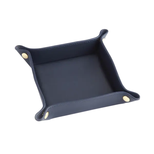 ROYCE NEW YORK Catchall Valet Tray - Blue