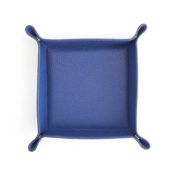 ROYCE NEW YORK Catchall Valet Tray - Cobalt Blue