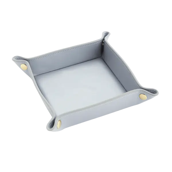 ROYCE NEW YORK Catchall Valet Tray - Silver