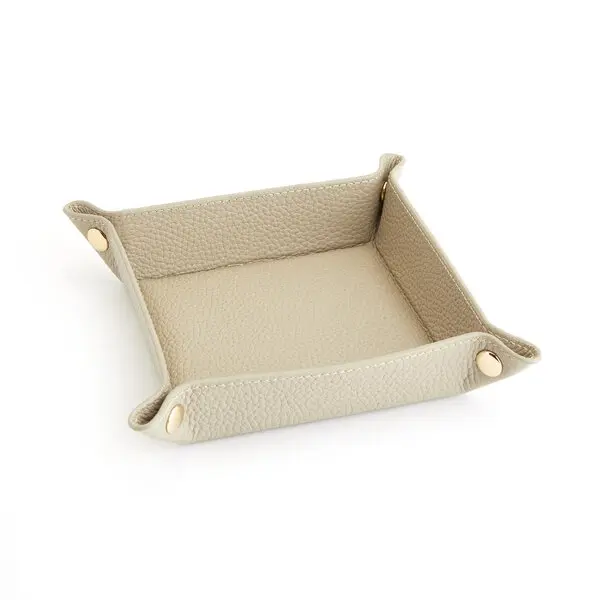 ROYCE NEW YORK Catchall Valet Tray - Taupe